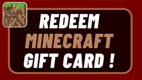 How To Redeem Minecraft T Card On Pc Youtube