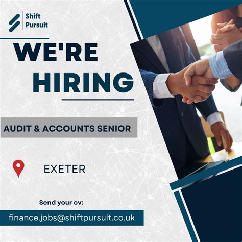 Shift Pursuit Uk Limited On Linkedin Audit Financejobs Exeterjobs