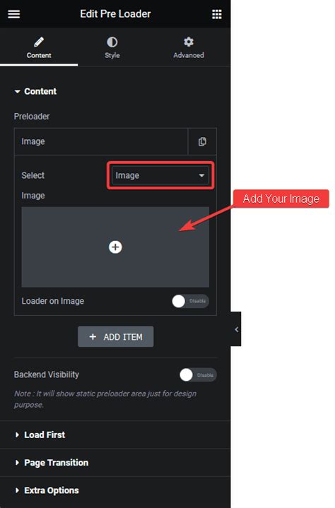 How To Add Image Preloader Animation In Elementor The Plus Addons