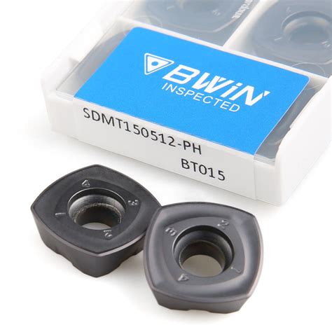 Sdmt 120512 Carbide Inserts For Milling Roughing Pvd Cvd Coating