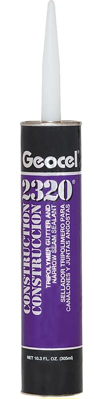Geocel 2321 Series Gc67100 Gutter And Narrow Seam Sealant Clear