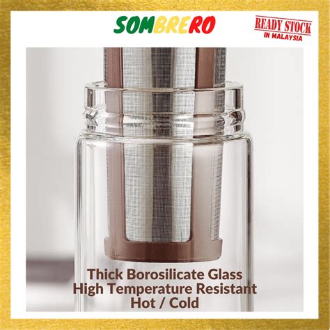 Jrzt Cold Brew Iced Coffee Maker 1000ml Bottle Fine Mesh Stainless