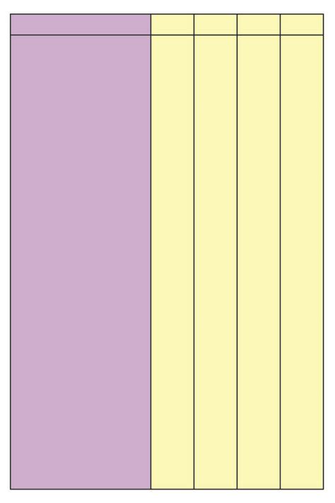 Printable 5 Column Charts Pdf Templates Pdf Templates Data