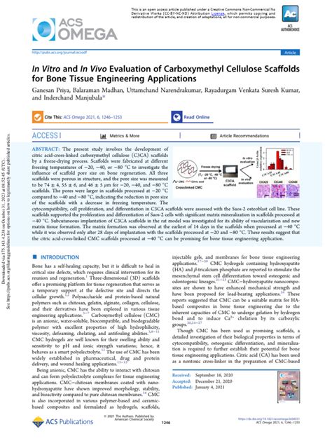 Priya Et Al 2021 In Vitro And In Vivo Evaluation Of Carboxymethyl