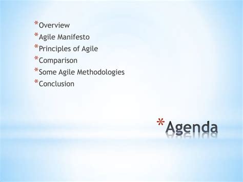 Agile Software Development Ppt