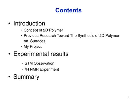 Ppt Synthesis Of 2d Polymer Using Imine Forming Reaction On Surfaces