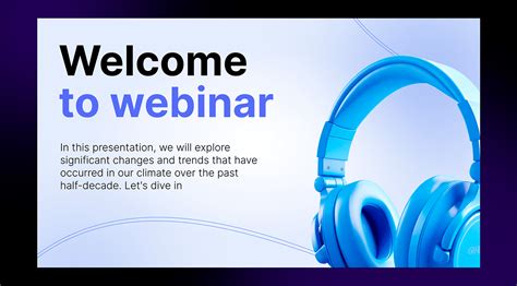 Presentation For Webinar About Climate Change On Behance