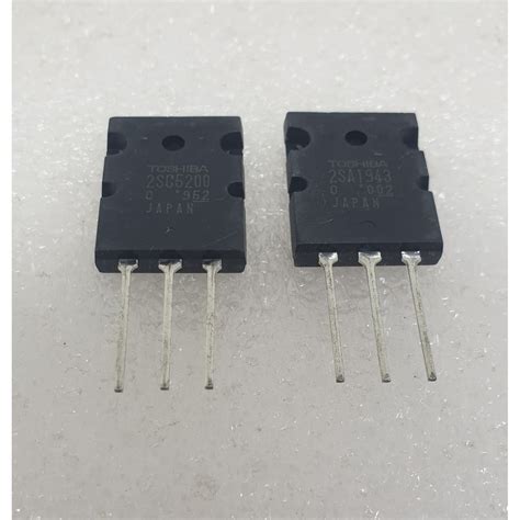 Transistor A1943 Dan C5200 Final Transistor Untuk Power Amplifier