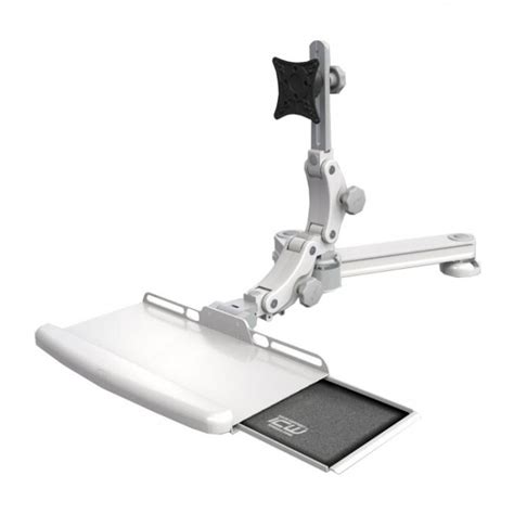 T Desk Mount Monitor Keyboard Arm ErgoMounts