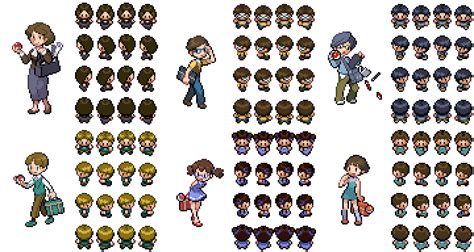 1000 Images About Pokemon Sprites On Pinterest Trainers Shrubs And