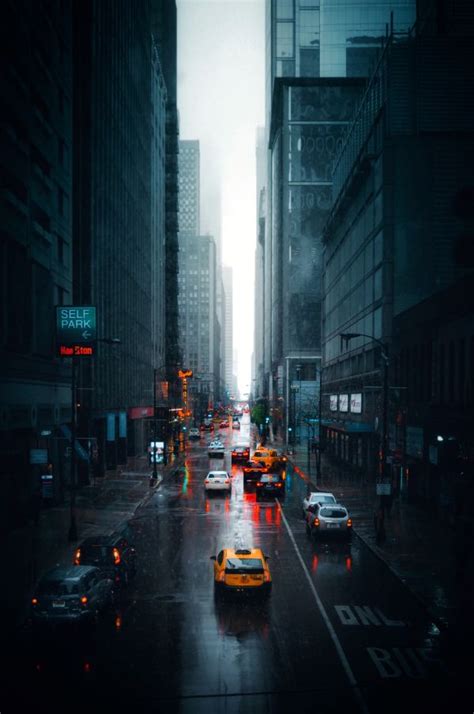 Free Images Metropolis Metropolitan Area Rain Night Light City