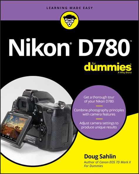 Nikon D780 For Dummies Book Dummies