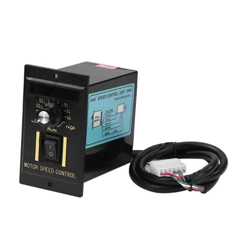 Motor Speed Controller AC V Hz Digital Display Adjustable Stepless Motor Speed Controller