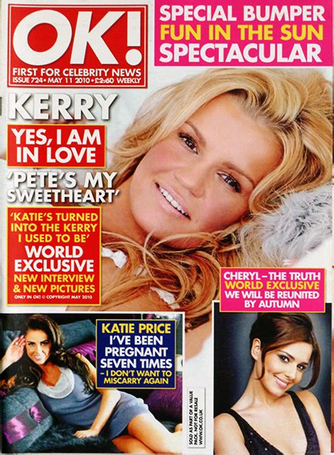 Ok Magazine Issue 724 Kerry Katona Katie Price Brian Mcfadden May