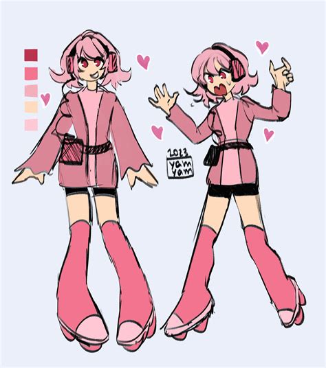 Pink Oc By Yam Yamyammy On Deviantart
