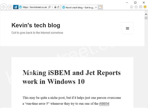 Using Enterprise Mode In Microsoft Edge And Internet Explorer