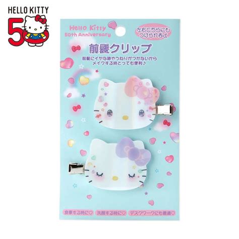 กิ๊บ Sanrio 50th Hello Kitty Hair Clip หายาก Limited Sanrio Japan แท้