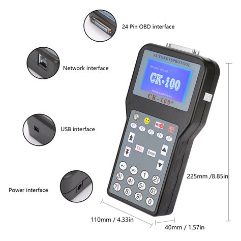 Ck100 Plus Car Key Programmer Auto Programming Tool No Tokens Limited
