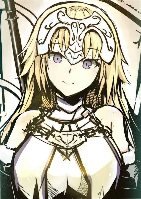 Fate Grand Order Jeanne Darc Chica Anime Manga Anime Art Joan Of