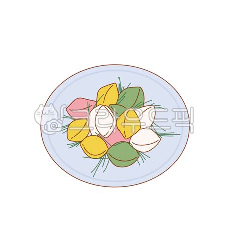 떡 디자인소스 추석이미지 명절이미지 전통음식 사진 이미지 일러스트 캘리그라피 Minnnnn작가