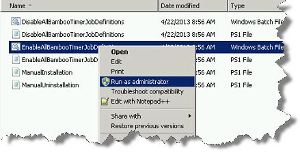 Manually Install Using Powershell Bamboo Solutions