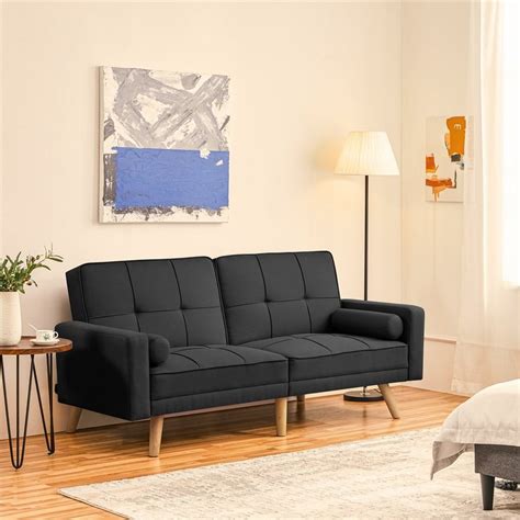 Yaheetech Sofa Klappsofa Mit Schlaffunktion Loungesofa Bettsofa