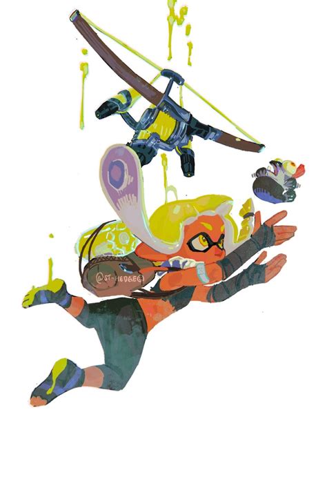 Inkling Inkling Girl Smallfry And Agent 3 Splatoon And 1 More