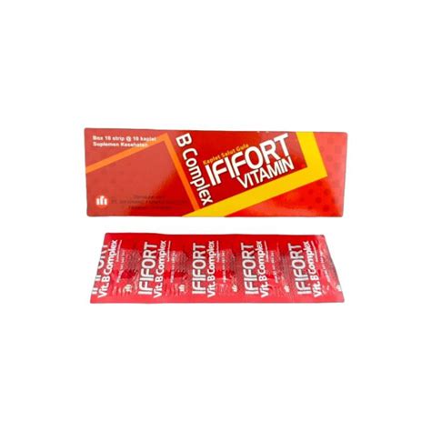Jual Ififort Vitamin B Complex Shopee Indonesia