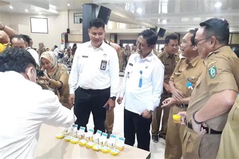 BNNK Belitung Tes Urine Bupati Wabup Dan Sekda Beltim Serta 153 ASN