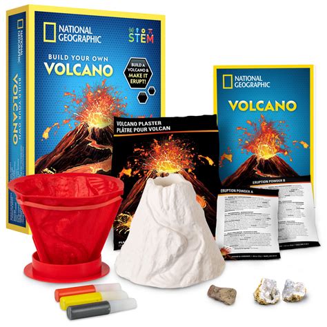 National Geographic Volcano Science Kit Stemfinity