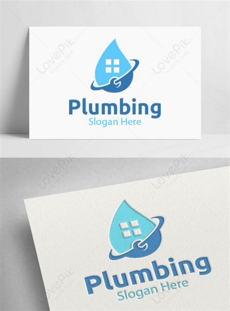 파란색 추상 배관 로고 이미지 사진 450039073 무료 다운로드