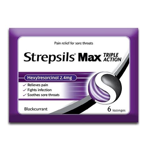 Strepsils Sore Throat Lozenges 6 Lozenges