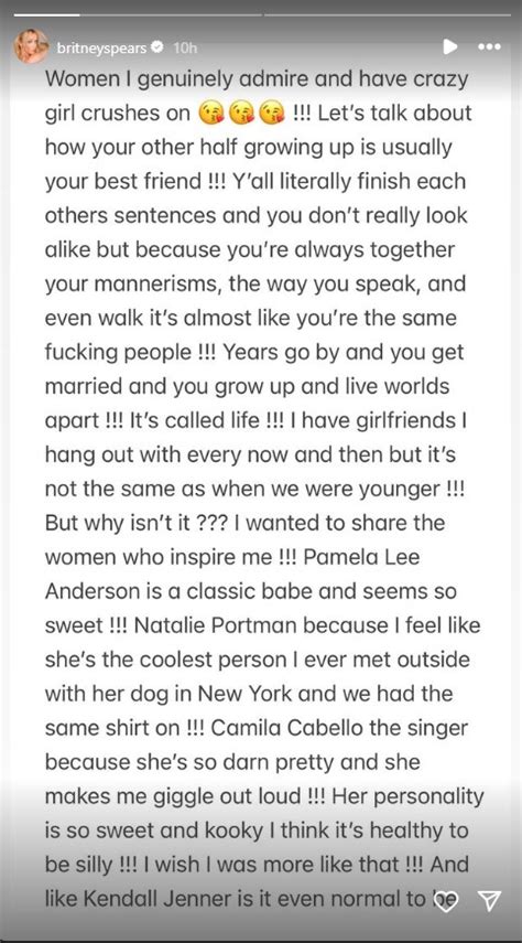 Britney Spears Calls Natalie Portman Coolest Person Shares Her