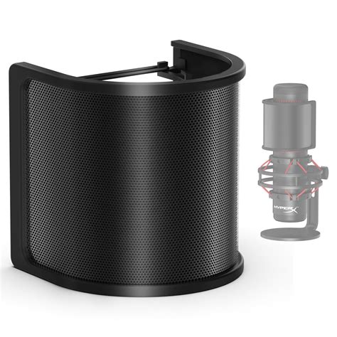 I Xtech Microphone Pop Filter Mic Pop Screen With Metal Mesh And Foam Filter