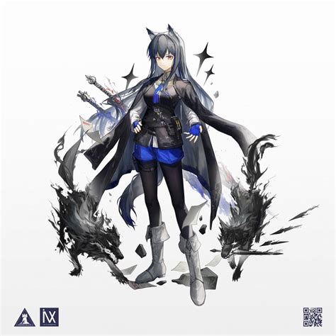 Texas And Texas The Omertosa Arknights Drawn By Yuuki Mix Danbooru