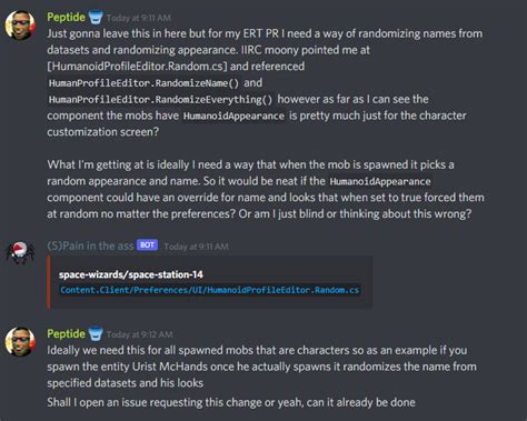 Appearance And Name Randomiser For Spawned Mobs · Issue 6257 · Space Wizards Space Station 14