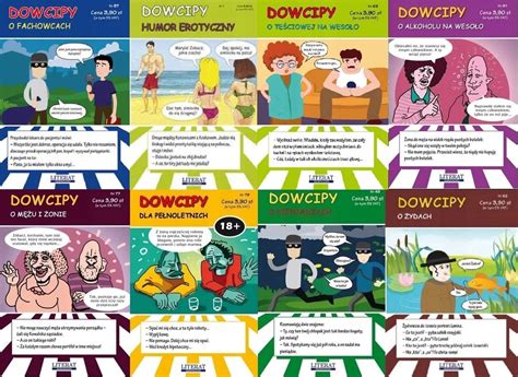 Dowcipy Dla DorosŁych Czarny Humor 8 Książeczek 9981368616