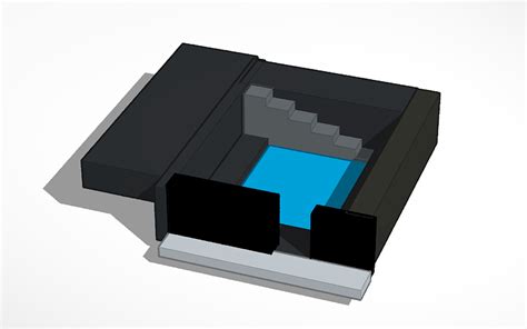 3d Design Lil Pool House By Wolfie Tinkercad