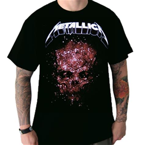 Metallica Explosive Skull T Shirt Men Loudtrax