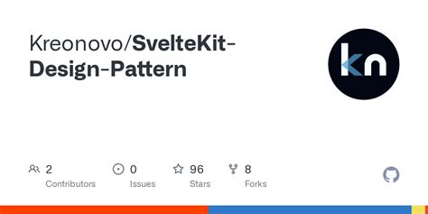 Github Kreonovo Sveltekit Design Pattern