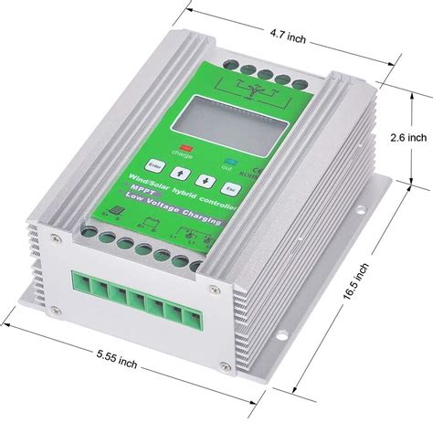 Pikasola W V Battery Off Grid Controller Wind Turbine Solar Hybrid MPPT Charge Boost