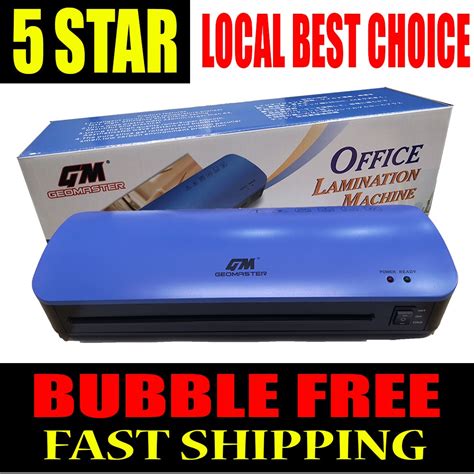 Geomaster Laminator Machine Laminate Machine Laminated A4 A4
