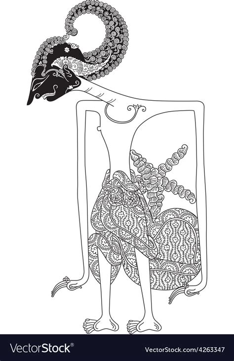 Free Download 76 Gambar Wayang Arjuna Vector Terbaru Gambar