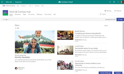 SharePoint Intranet Intranet On SharePoint