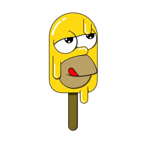 Homer Popsicle The Simpsons The Simpsons Simpson Homer