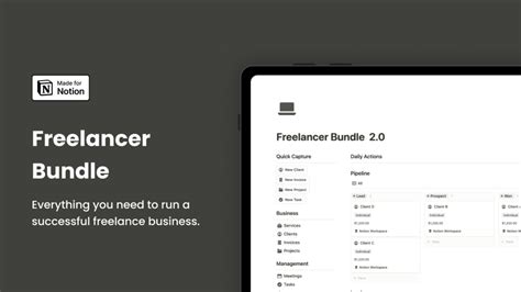 Notion Freelancer Bundle
