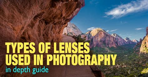Types Of Camera Lenses Explained In Depth Guide PhotoTraces