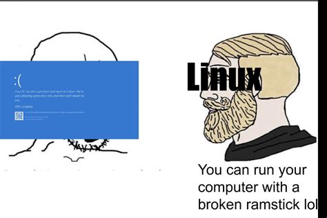 Haha Windows Bad Linux Good Now Gimme Upvotes R Linuxmemes