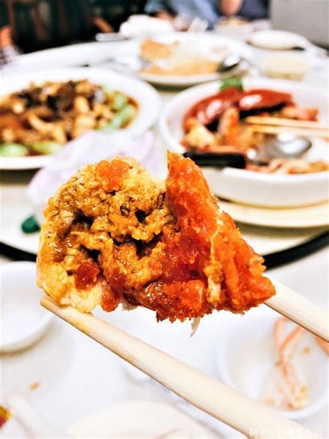 【景美捷運站】必吃美食 【義興樓】傳承百年古早味樸實平價的老台菜紅蟳米糕、金錢蝦餅、香酥鴨讓人懷念的好味道 阿米王的隨意生活