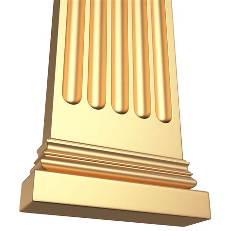3d Model Column Capital 02 Vr Ar Low Poly Cgtrader